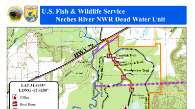 Neches River National Wildlife Refuge Hunt Maps | FWS.gov
