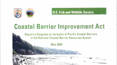 Report to Congress on Inclusion of Pacific Coastal Barriers in the ...