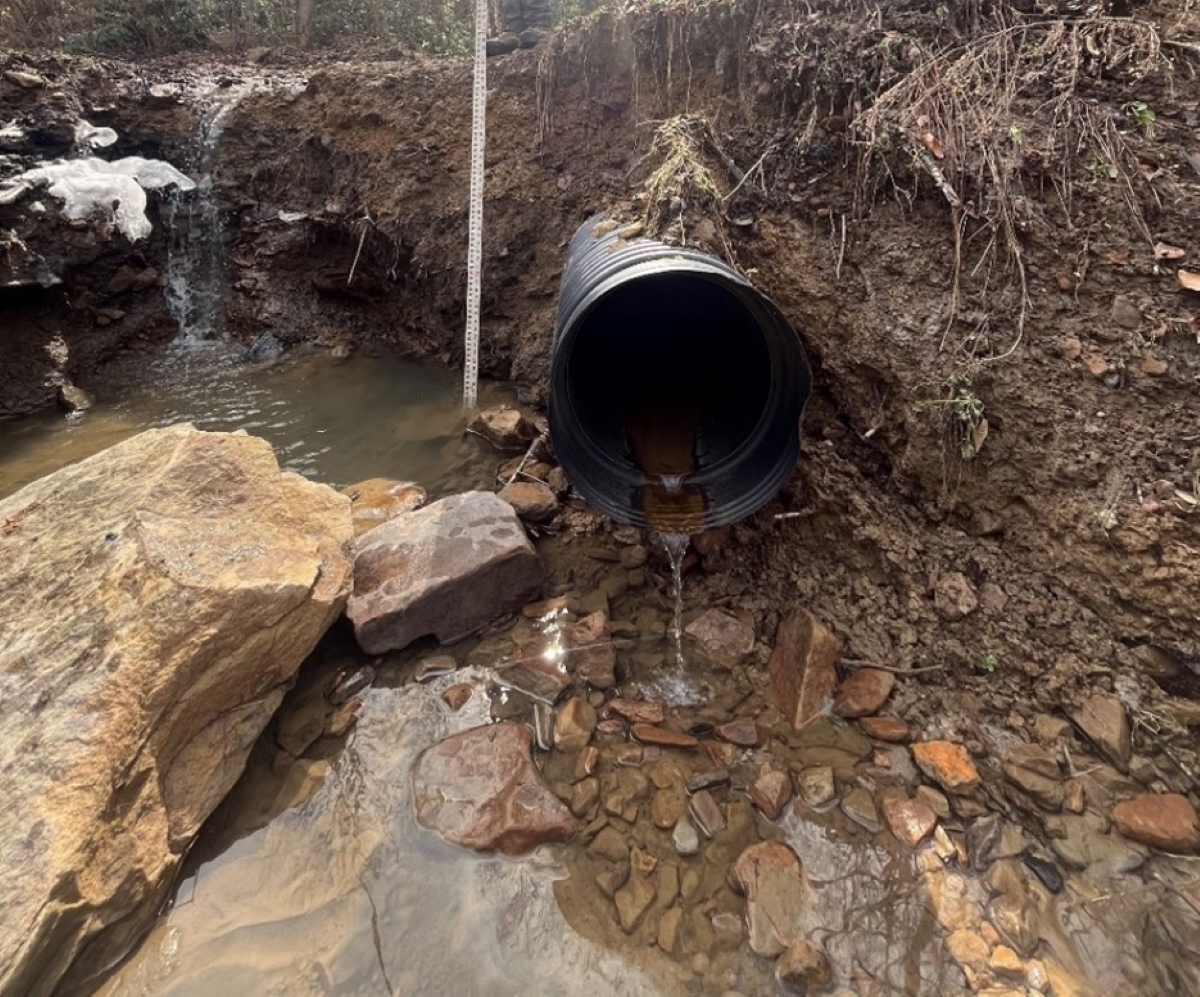 HMT Trail undersized culvert | FWS.gov