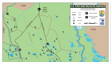 East Unit Hunting Map | FWS.gov