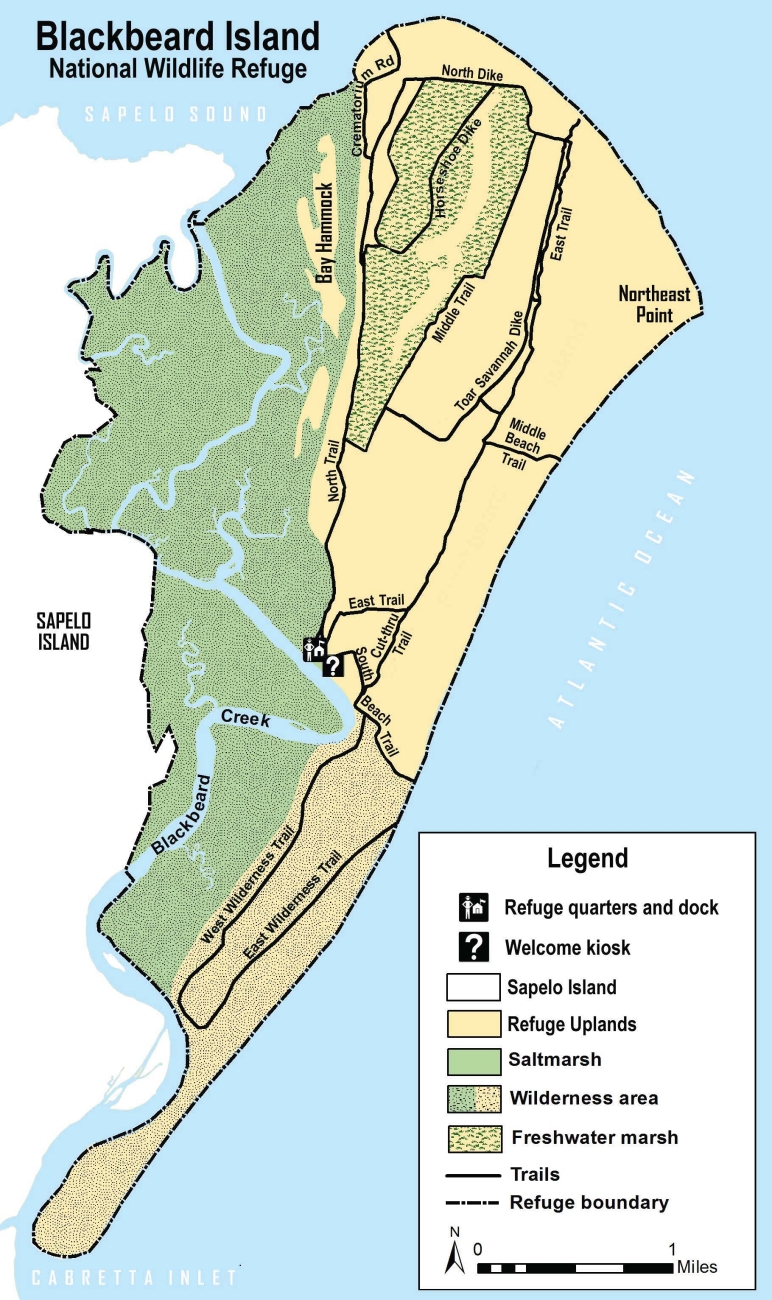 Blackbeard map | FWS.gov