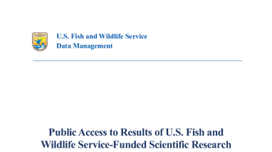 Public Access to Results of U.S. Fish and Wildlife Service-Funded ...
