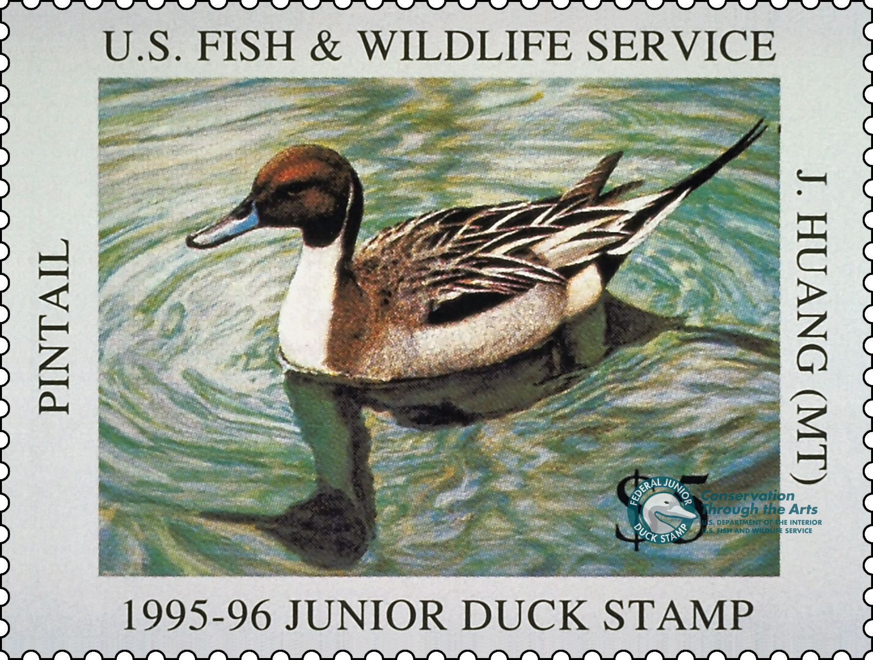 Junior Duck Stamp 1995-1996 | FWS.gov