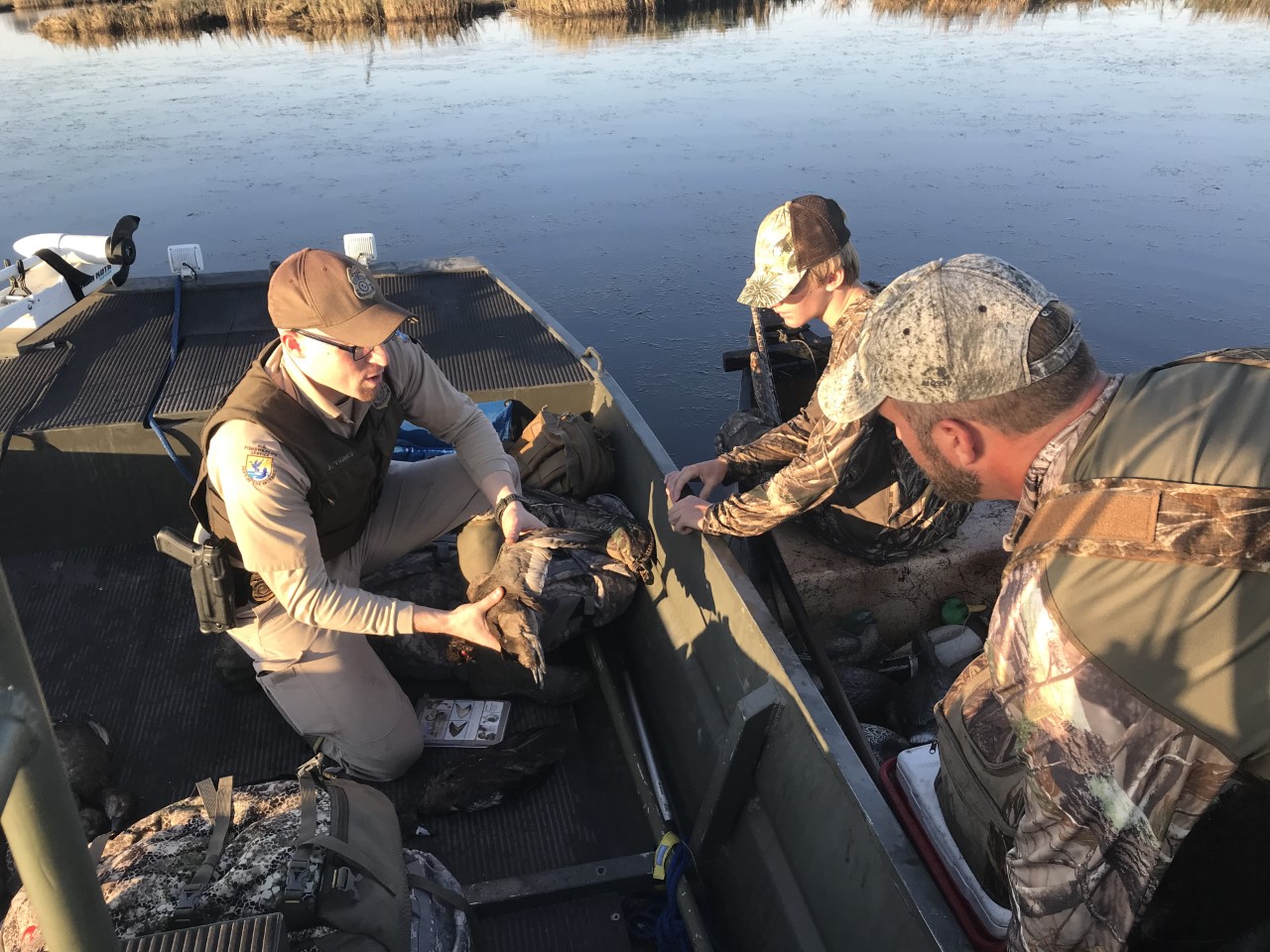 Wildlife Officer Checking Harvest | FWS.gov