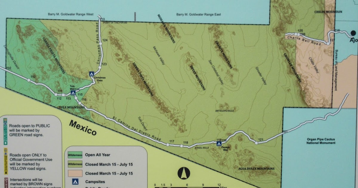 Cabeza Prieta Map | FWS.gov