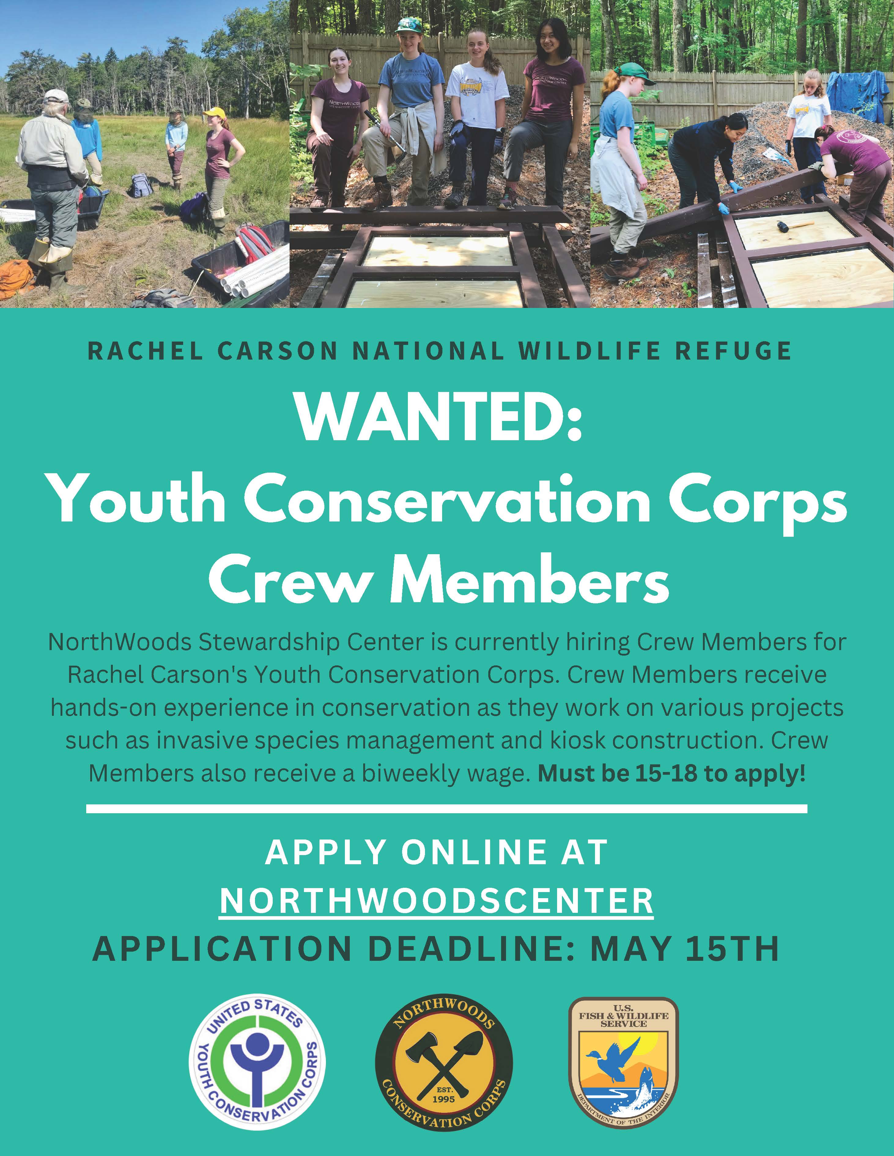 508 Compliant YCC CREW MEMBER Flyer.jpg | FWS.gov