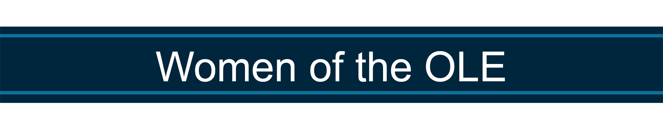 Women of the OLE banner | FWS.gov