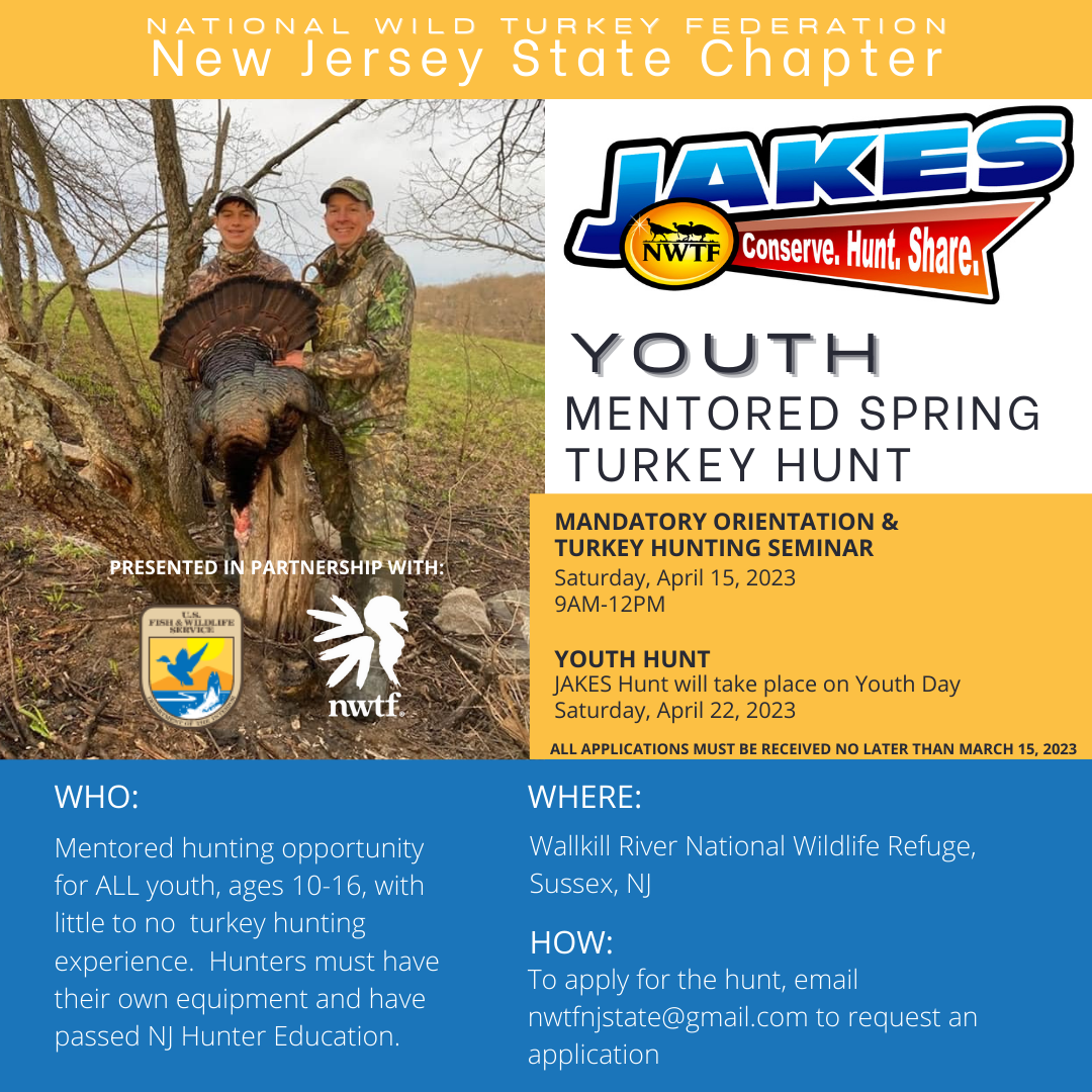 "2023 Youth Mentored Turkey Hunt" flyer | FWS.gov