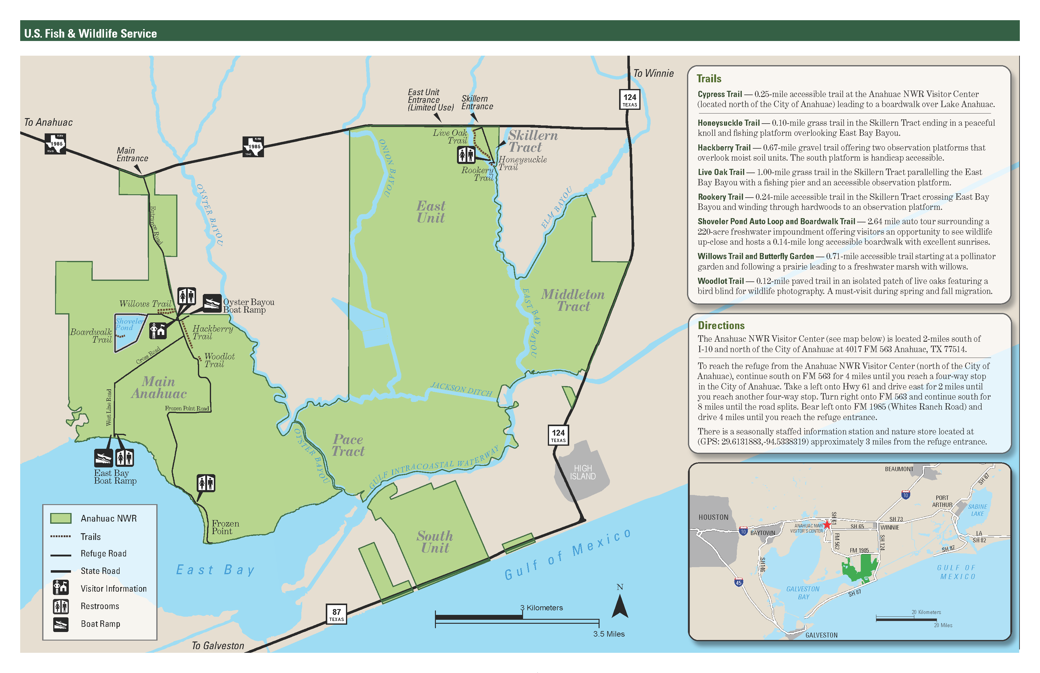 Anahuac Nwr Map at David Masterson blog
