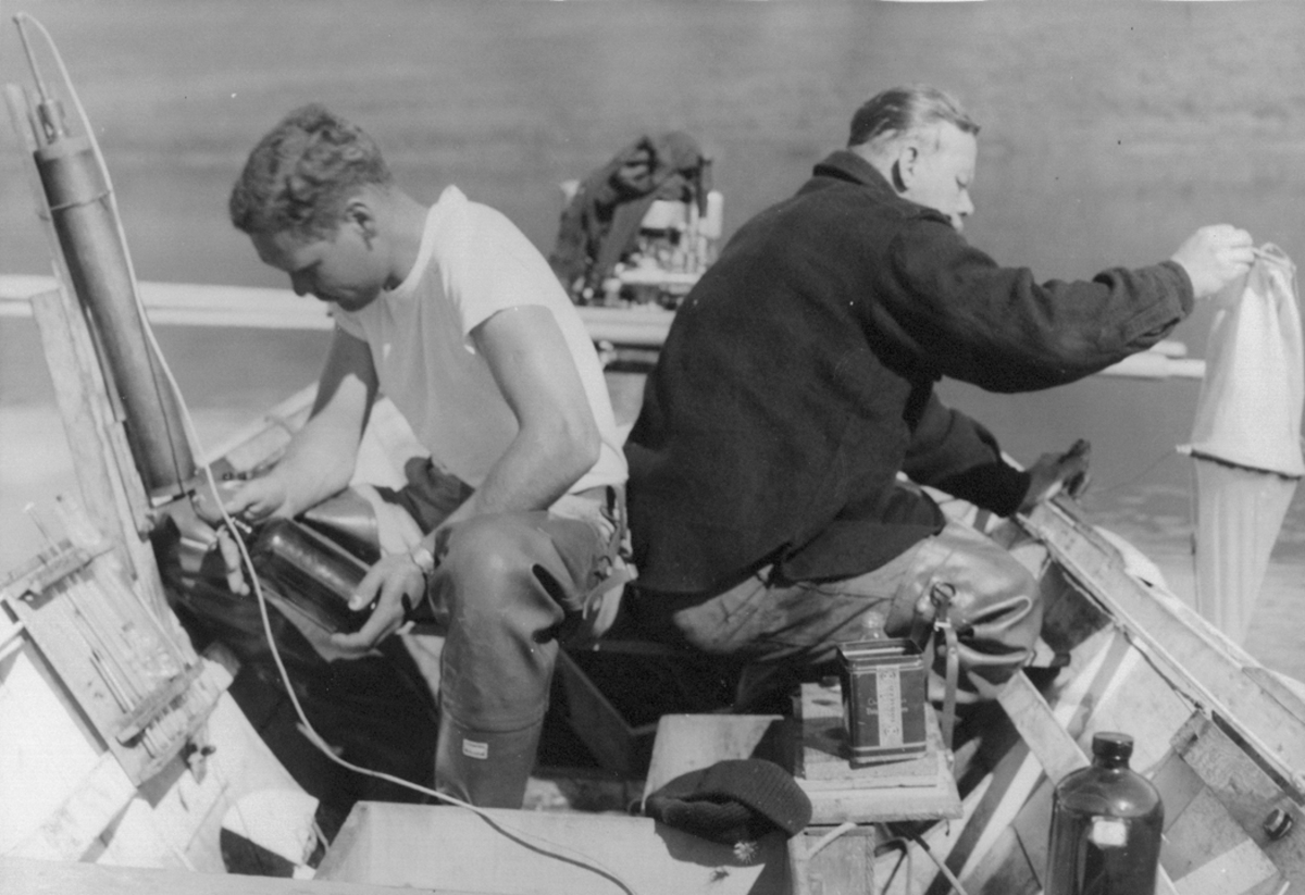 Collecting Water Samples, Karluk Lake | FWS.gov