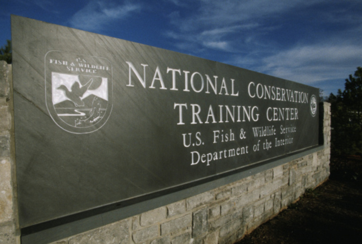 Main Gate Entry Sign to the National Conservation Training Center | FWS.gov