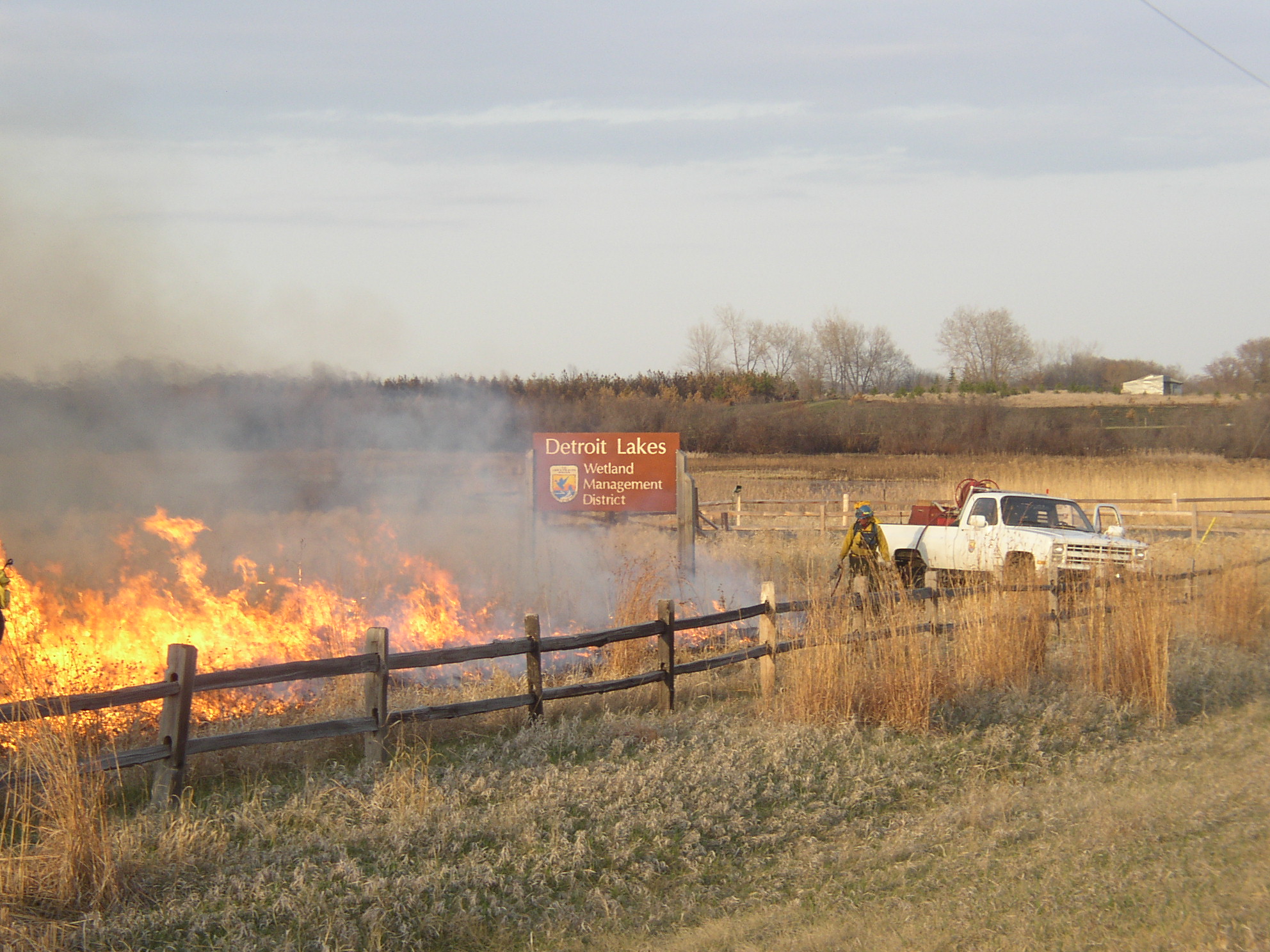 Prescribed Burn - Detroit Lakes Wetland Management District | FWS.gov