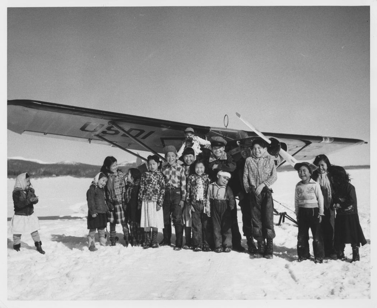 Native Alaskan Children at Kaltag 1954 | FWS.gov