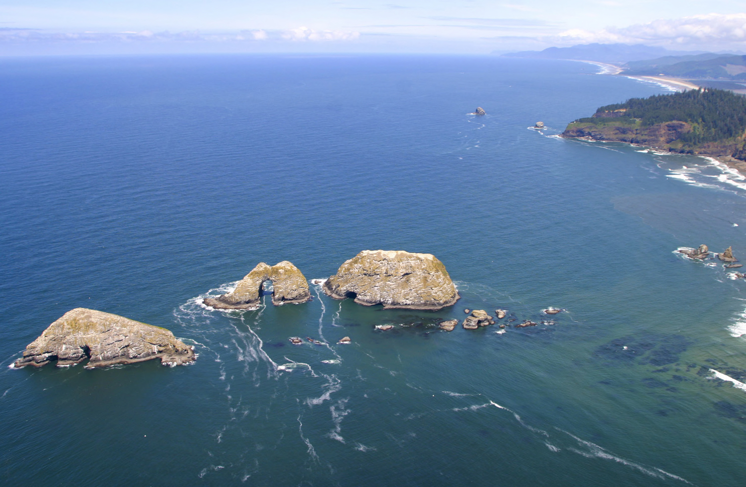 Aerial view of three refuges | FWS.gov
