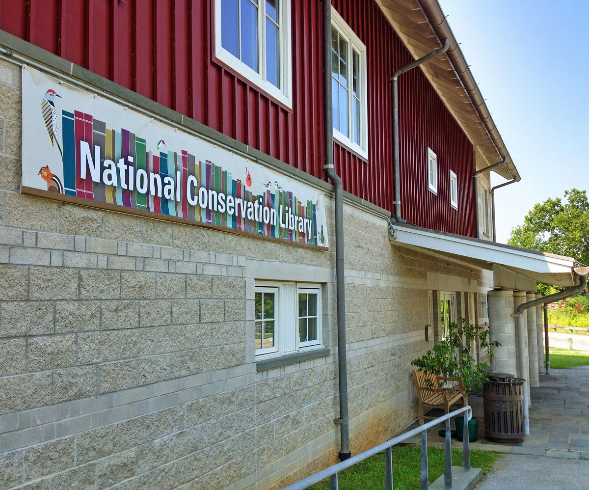 National Conservation Library building entrance | FWS.gov