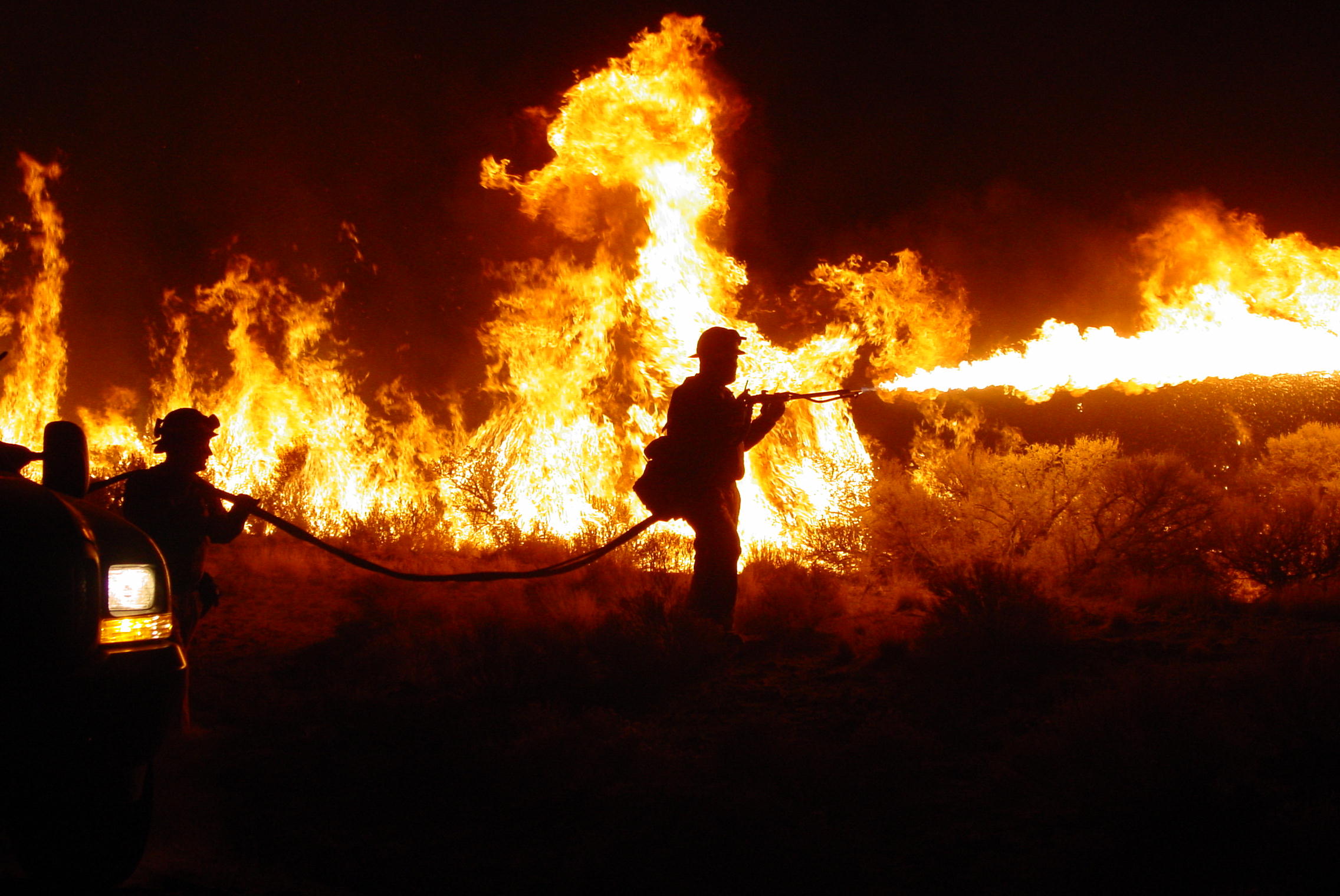 Sheldon Hart Mountains NWRC prescribed burn | FWS.gov