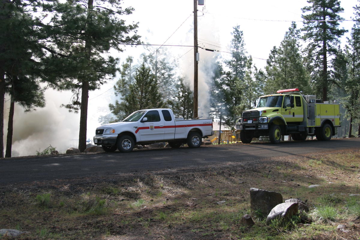 Service's fire apparatus on wui fuels reduction | FWS.gov