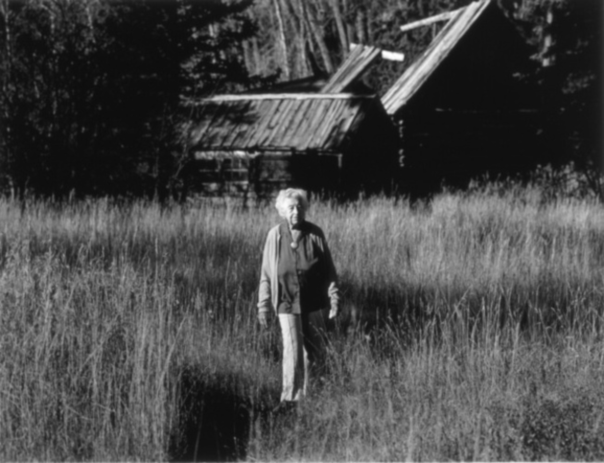 Mardy Murie on the Murie Ranch | FWS.gov