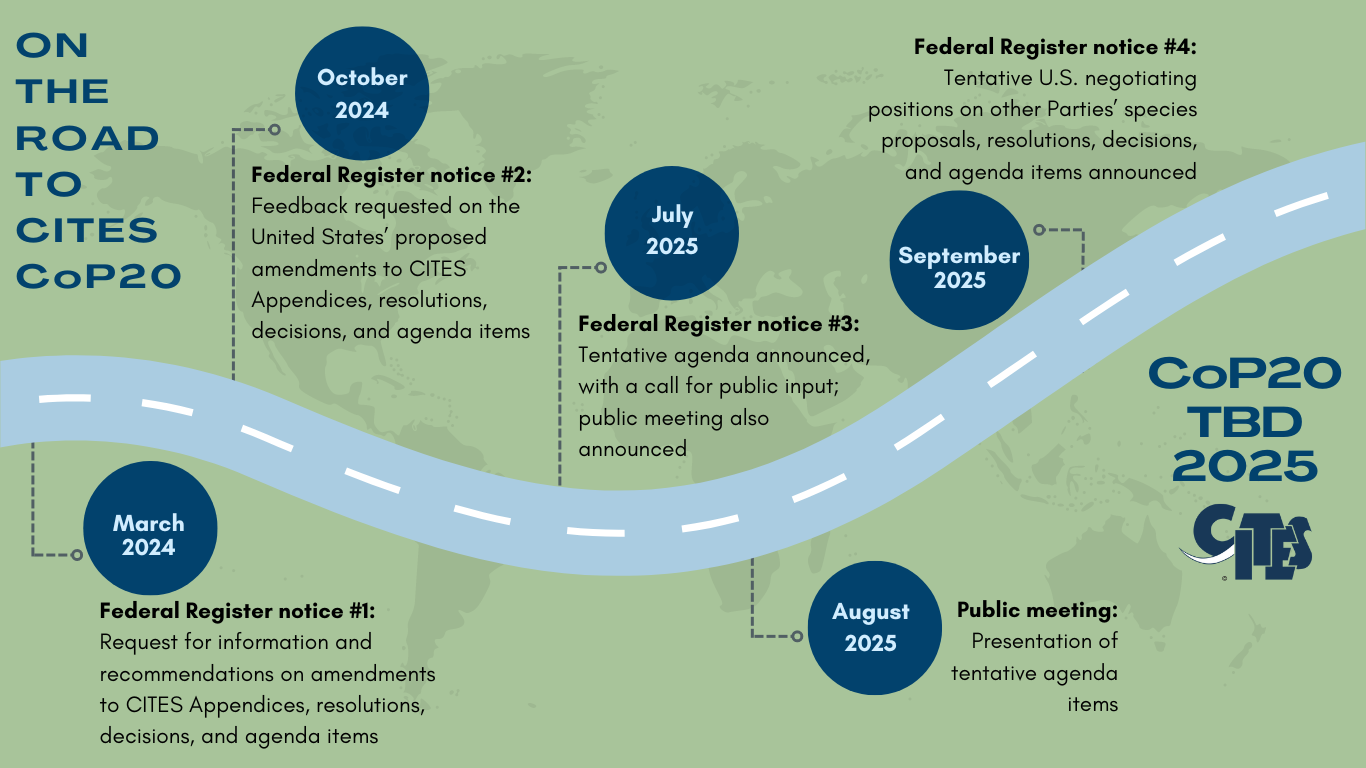 CoP20 Roadmap Infographic | FWS.gov