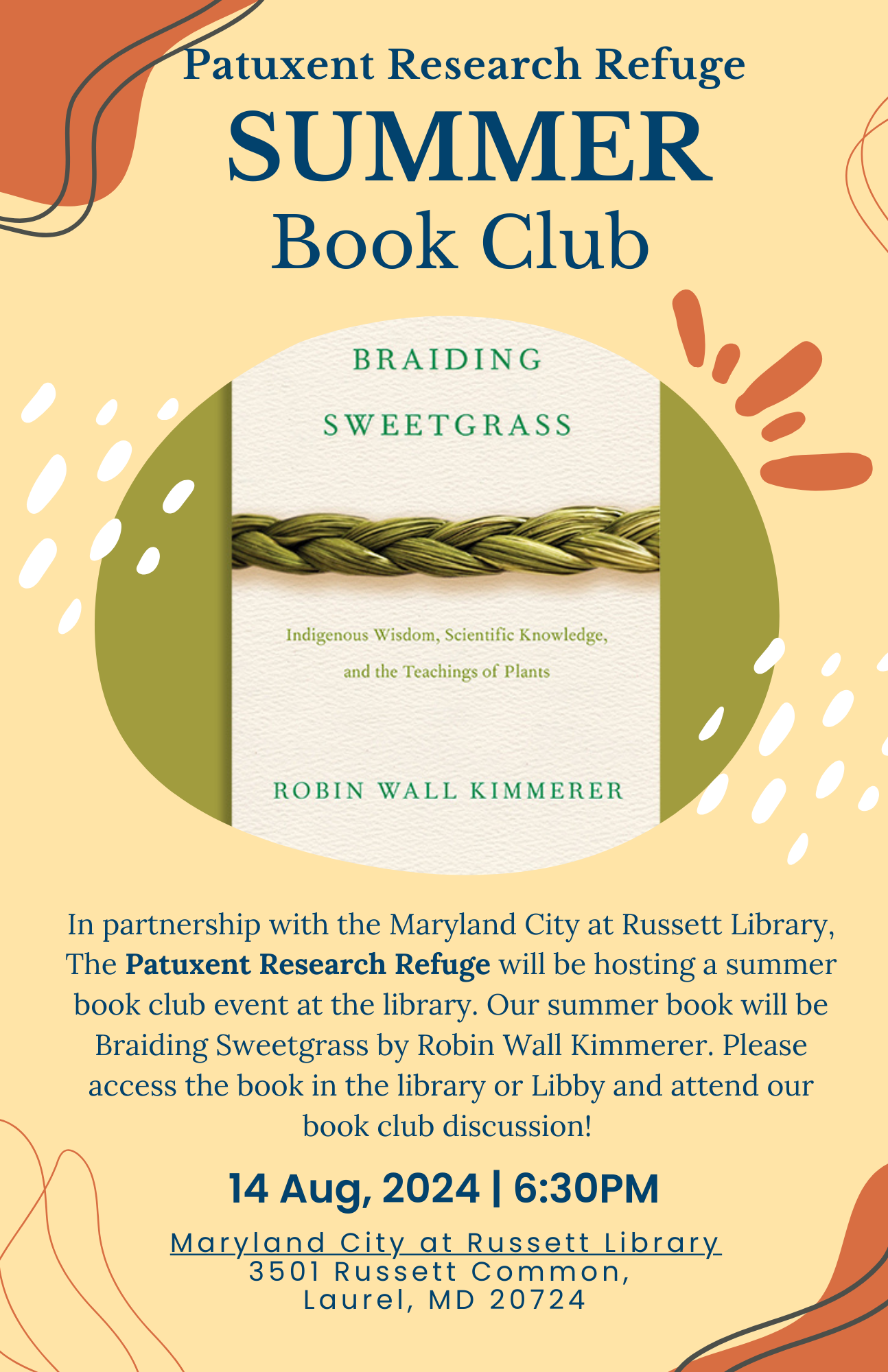 Summer Book Club Flyer | FWS.gov
