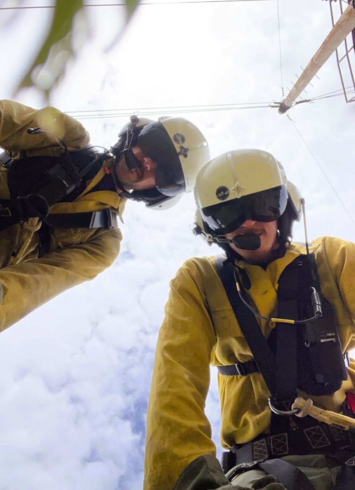 POV: you are a patient being picked off a mountain by short-haul ...