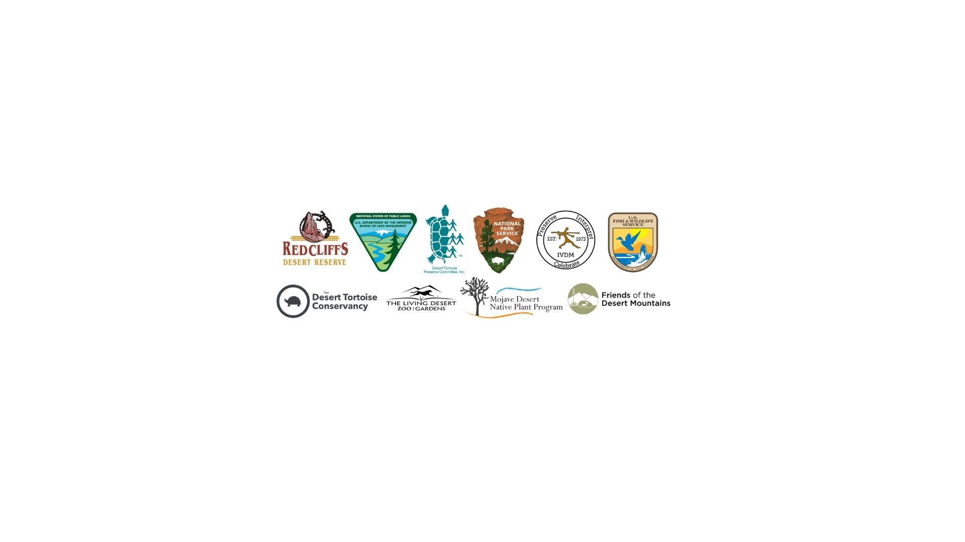 Desert Tortoise Week 2024 partner logos | FWS.gov