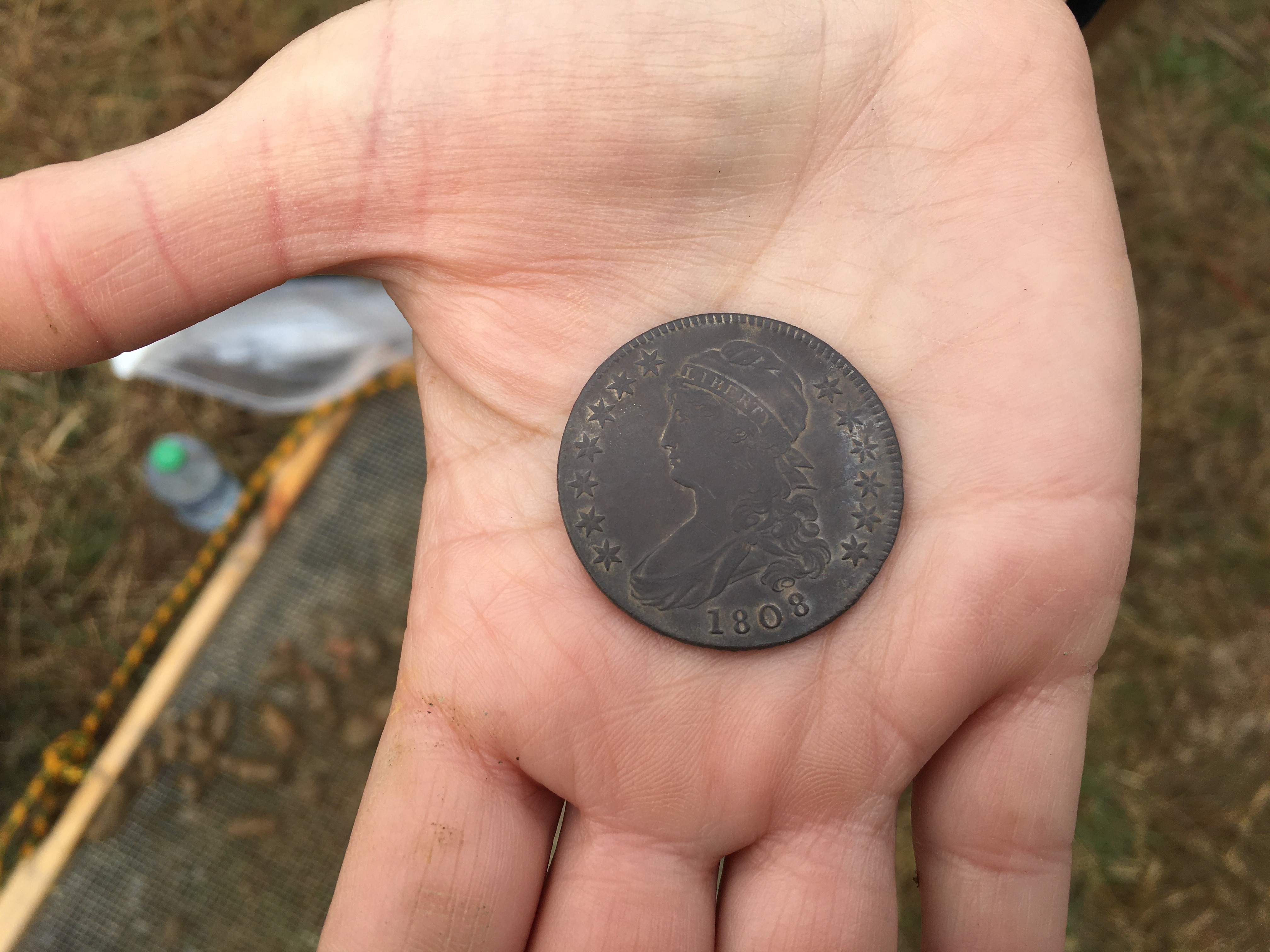1808 coin found at Blackwater Refuge | FWS.gov