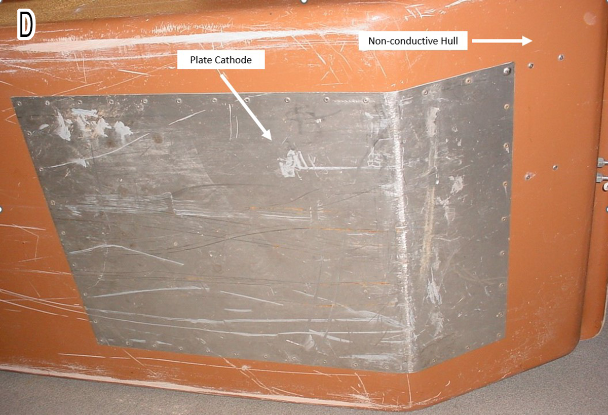 Barge with plate cathode | FWS.gov