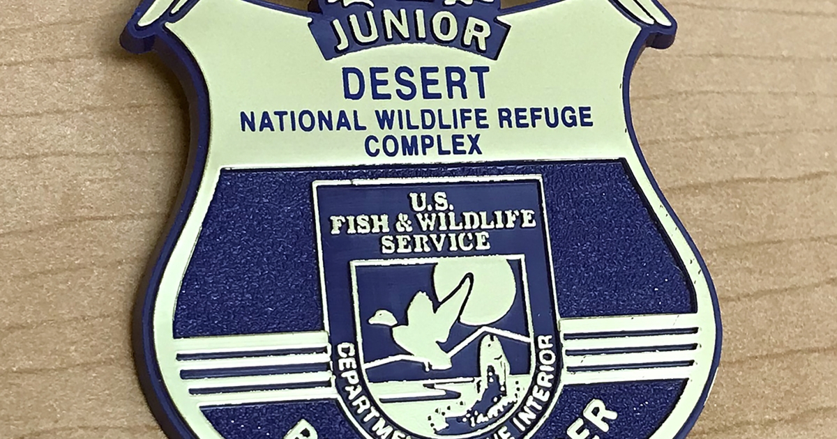 Young people earn their ranger badges at Ash Meadows National Wildlife ...