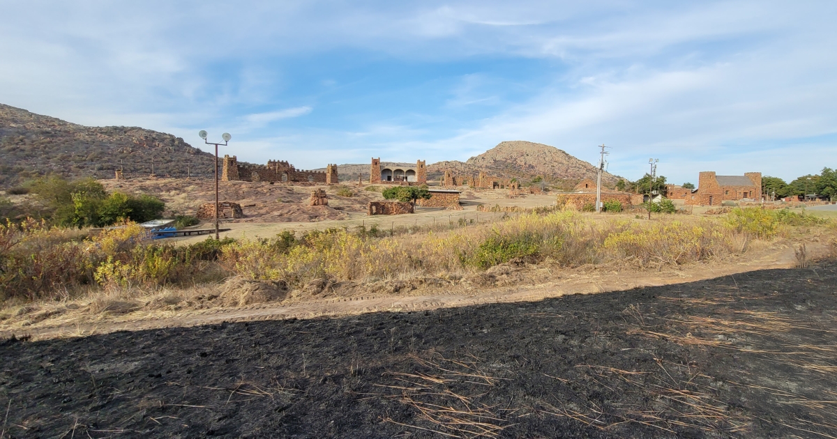 Rush Fire at Wichita Mountains Wildlife Refuge 10/29/2024 | U.S. Fish ...