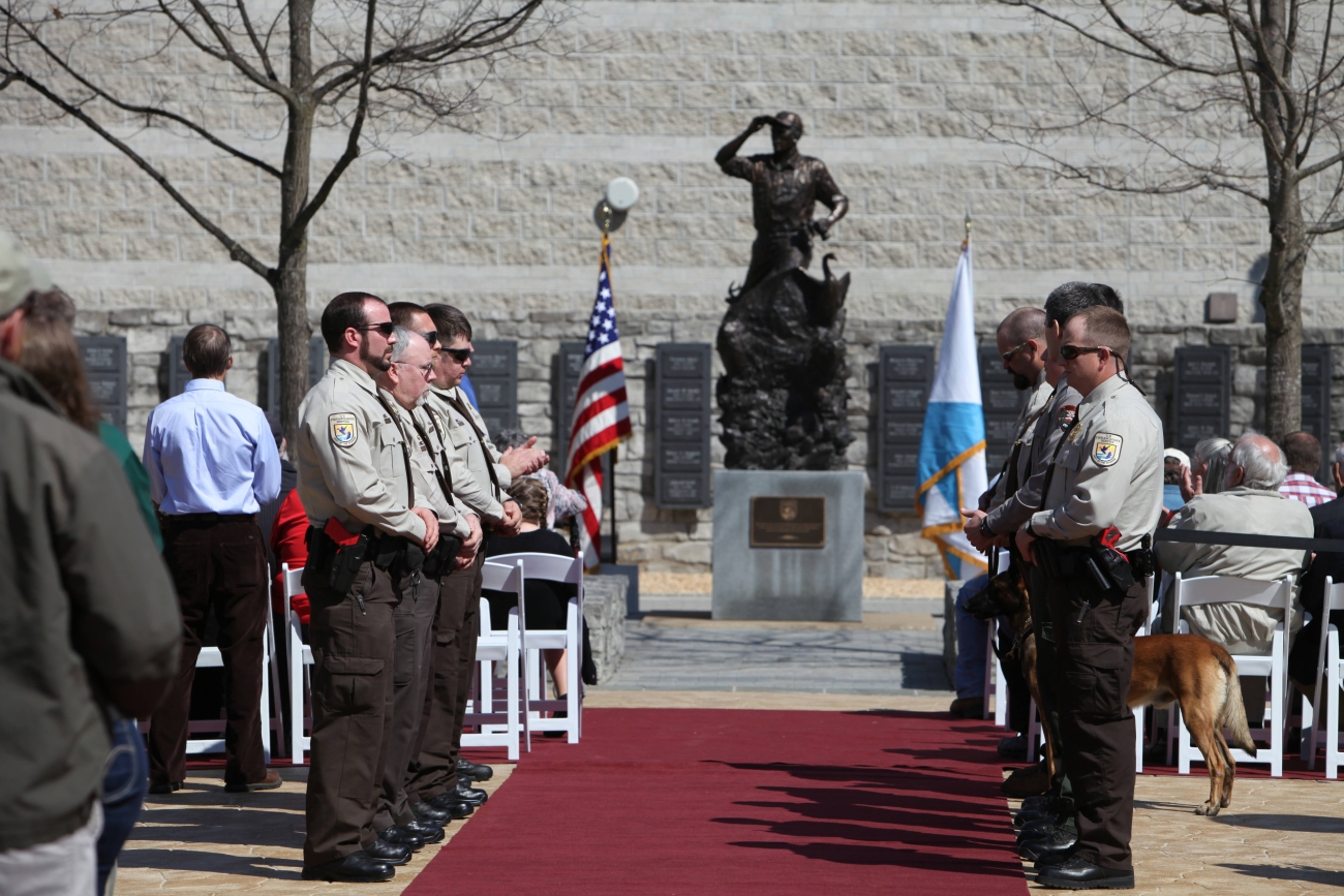 NCTC memorial wall ceremony | FWS.gov