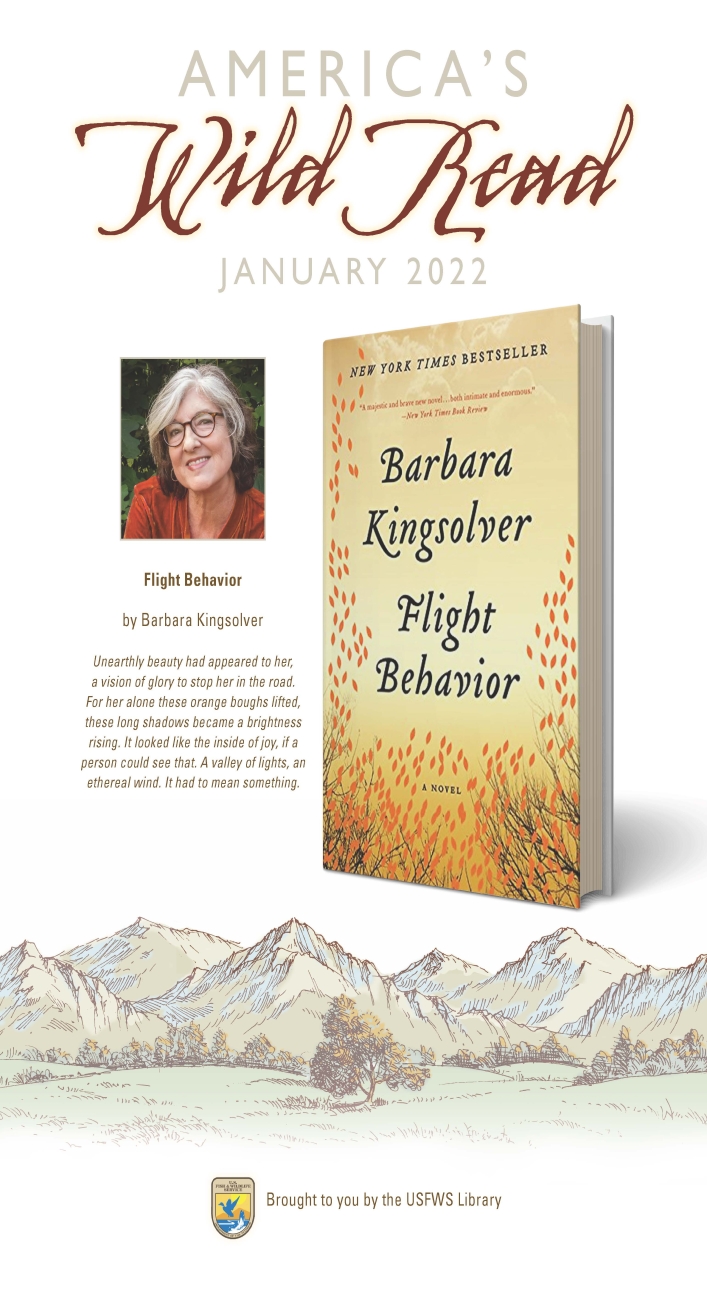 Poster for America’s Wild Read Winter 2022 with head and shoulders ...