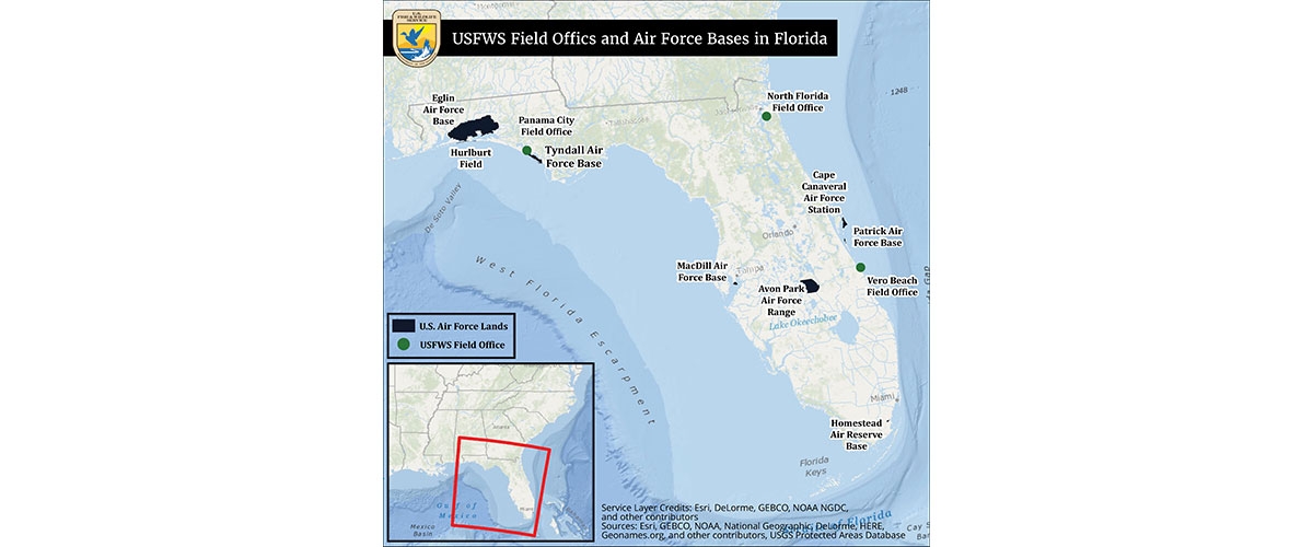 Air Force Bases and USFWS offices in Florida | FWS.gov