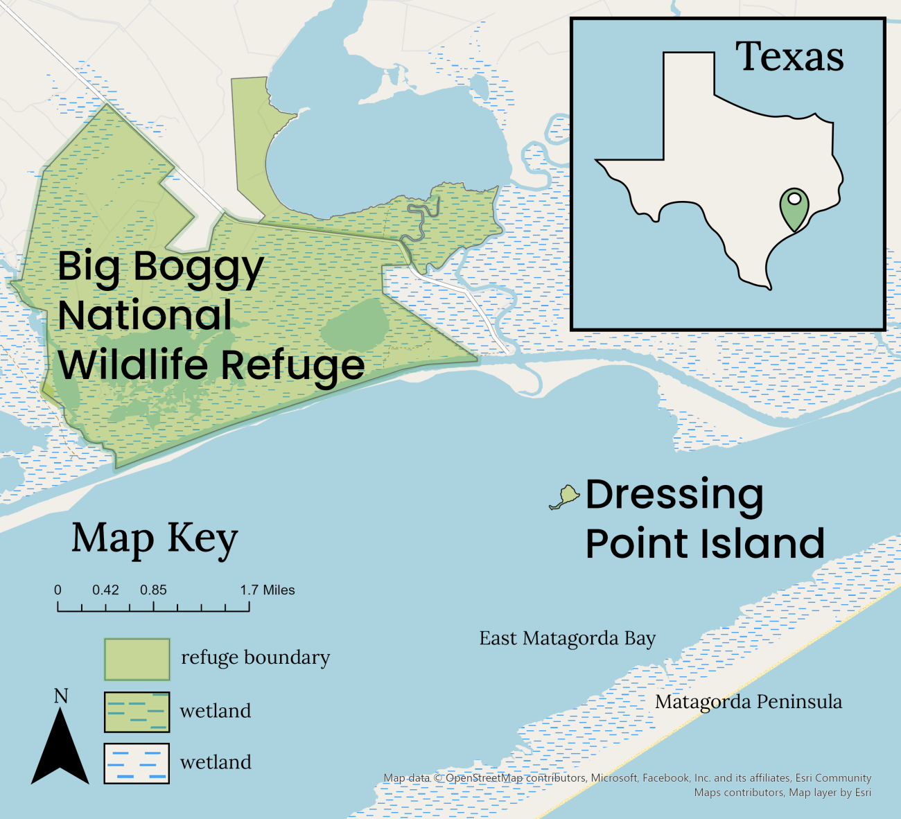 Dressing Point Island Map | FWS.gov