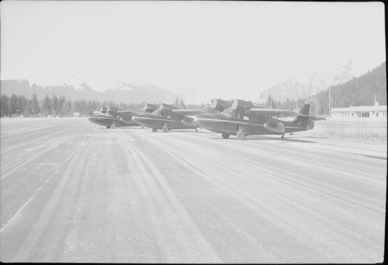 U.S. Fish and Wildlife Service Patrol Aircraft at Juneau, Alaska in ...