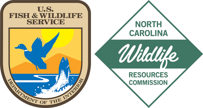 USFWS and NCWRC Emblems | FWS.gov