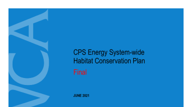 CPS Energy Habitat Conservation Plan | FWS.gov