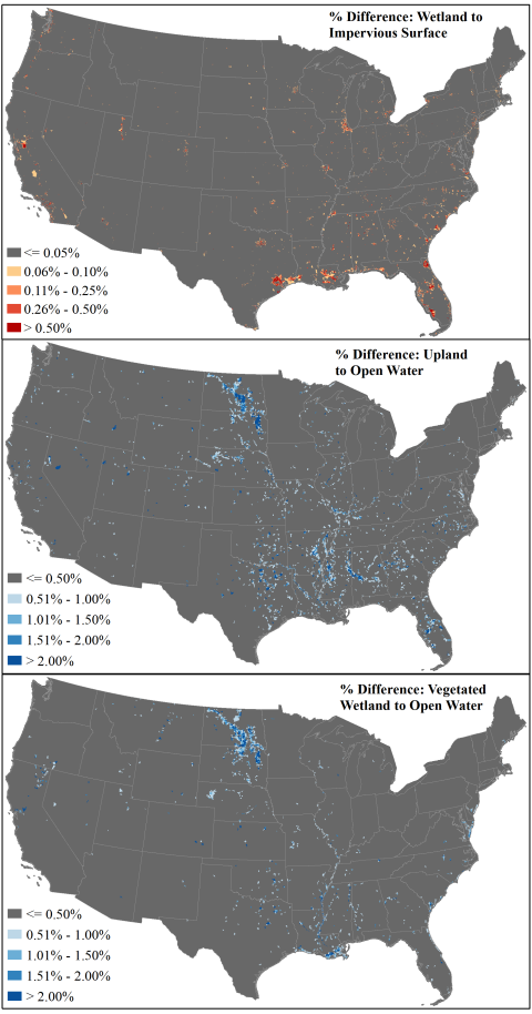 National Wetlands Inventory Difference Product Line | U.S. Fish ...