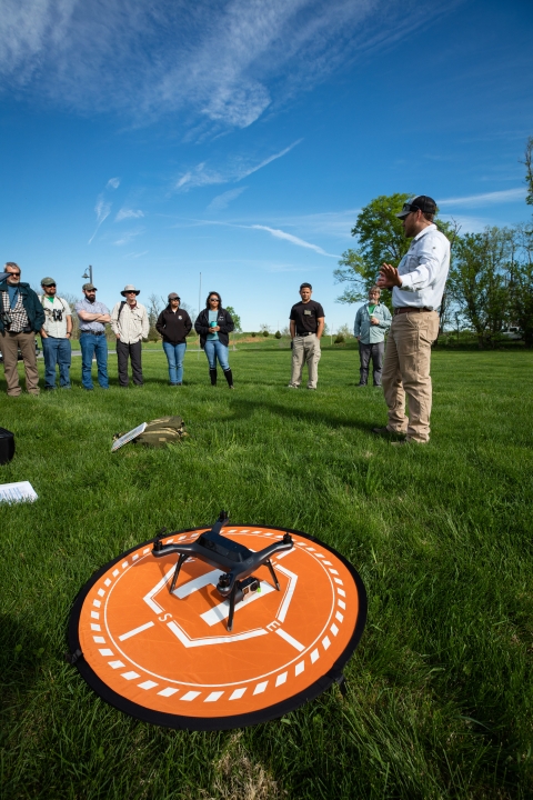 Students learn how to operate unmanned aircraft systems | FWS.gov