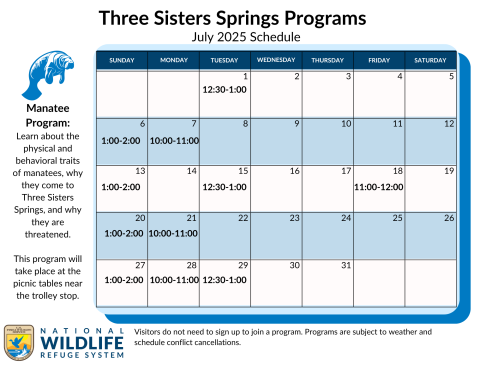 Ranger-led programs at Crystal River National Wildlife Refuge | FWS.gov
