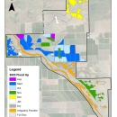 Flood up map for Merced Refuge 2023 | FWS.gov